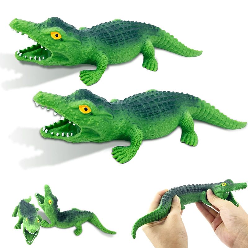 Stretchy Animal Sensory Stress Relief Toys Crocodile Squishy Stress ...