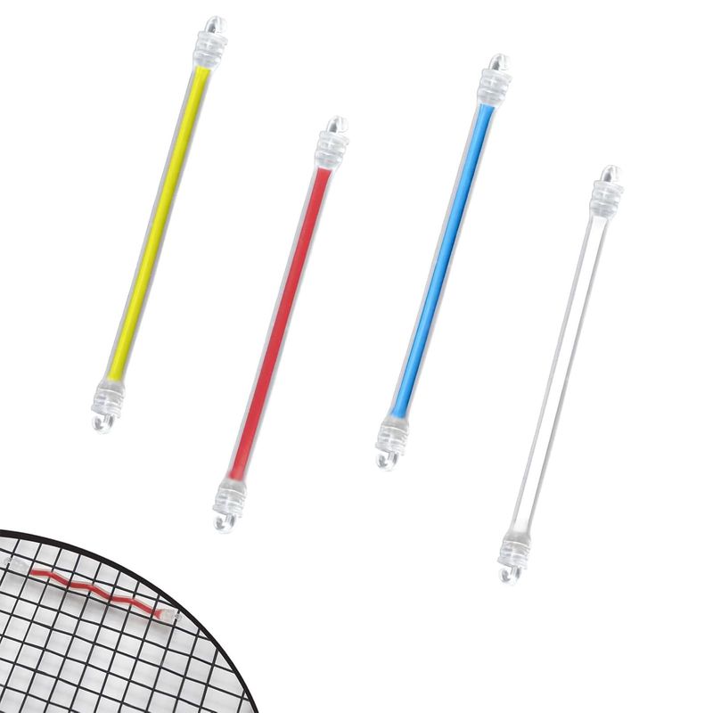 Selinear Tennis Racquet Vibration Stopper Set of 4 Rubber Soft Anti ...