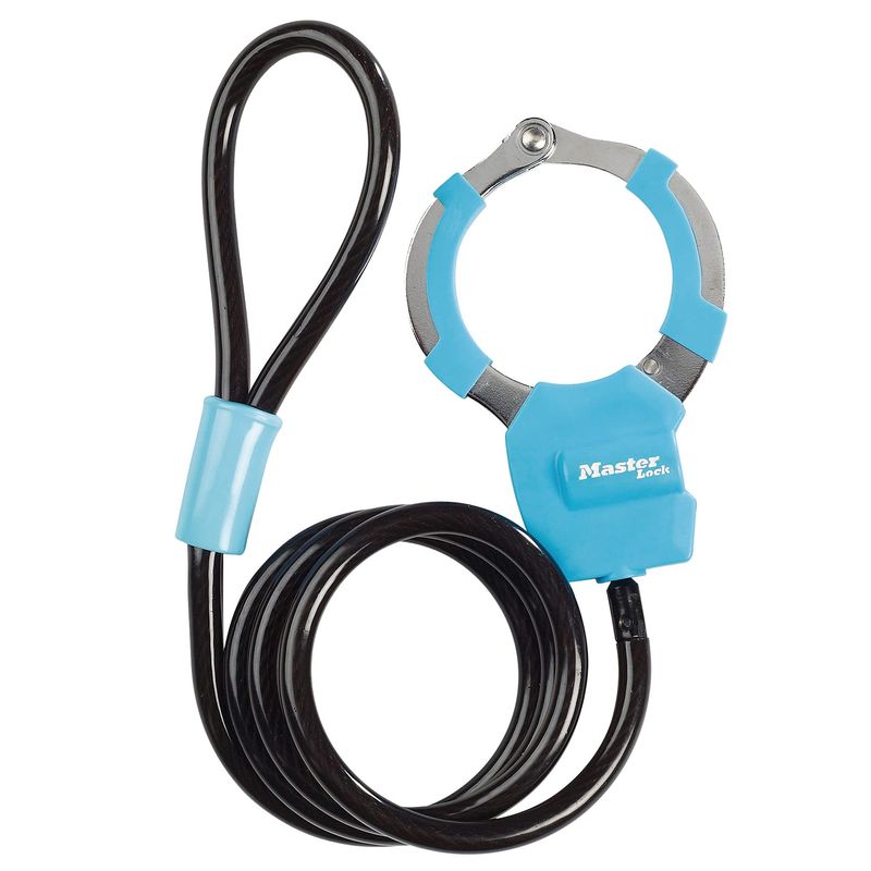 Master Lock 8275JADPROBLU Wire Lock, Bicycle Lock, Keyed, Handcuff Type ...