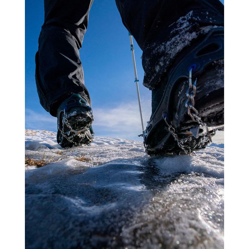 Snowline Chainsen Pro - Grödel, Spikes, snow Chain for Boots, black ...