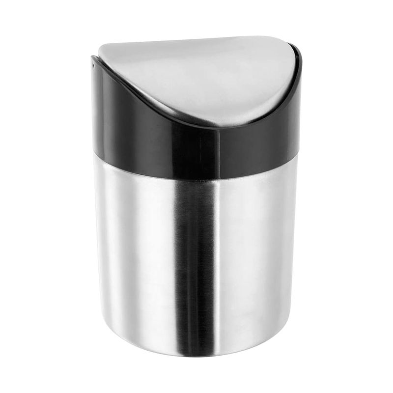 Judge TC244 Mini Worktop Bin with Swing Top Lid, Stainless Steel ...