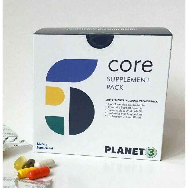 Core Supplement Vitamin Packs - Energy, Inflammation Support with ...