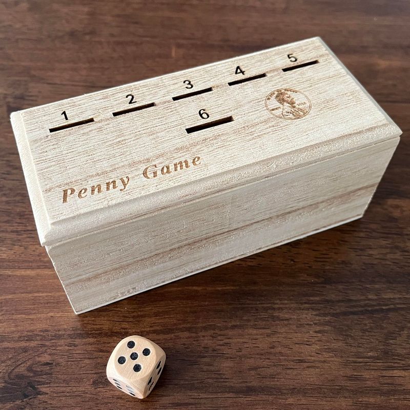 Penny Game - Fun Board Game Works with Coines, Get Rid of Coins to Win ...