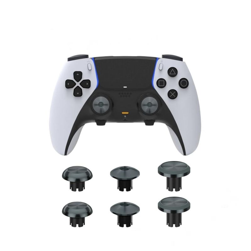 Metal Thumb Stick for Hzxkqmil PS5 Edge Controller, 6 in 1 Joystick ...