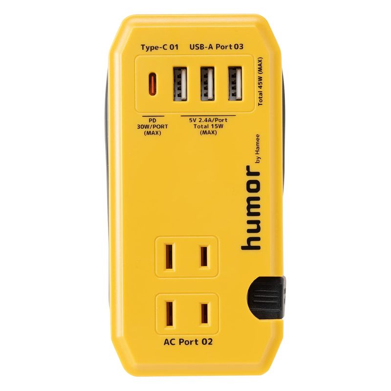 humor handy Plus AC Adapter, AC 2 Ports, PD30W Compatible, Type-C 1 ...