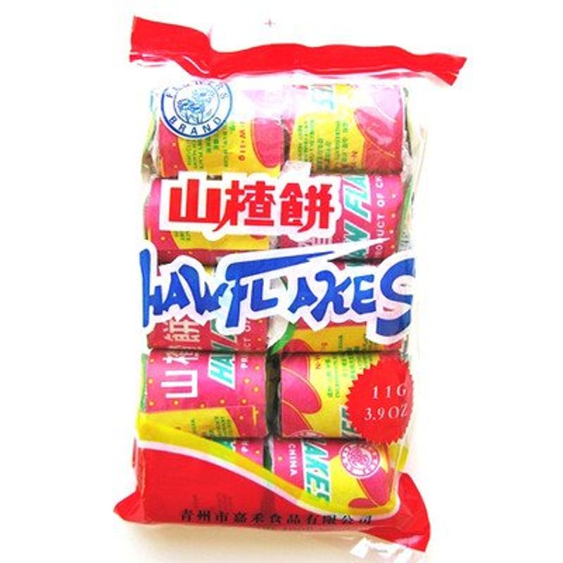 10 PIECES MAX DO-JANG HAW FLAKES CHINESE SWEETS FROM THE FRUIT HAWTHORN ...