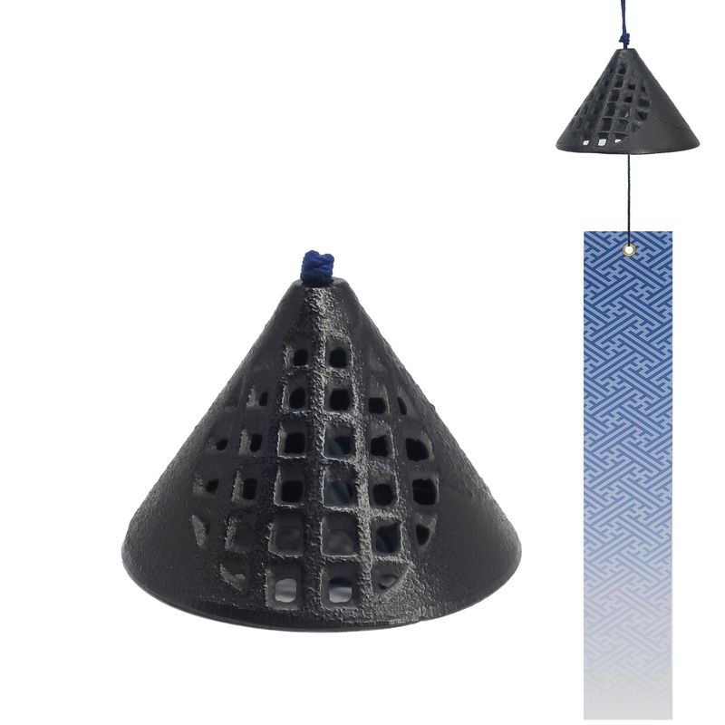 Nanbu Ironware Wind Chime, Made in Iwate Prefecture, Japanese Produced ...