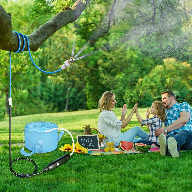 Homeyeco Portable Misting System with Water Pump, Plant Sprayer ...