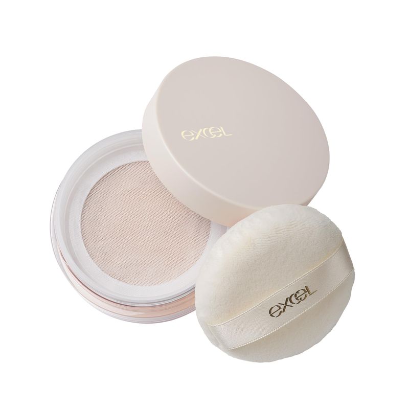 Excel EX02 Extra Rich Serum In Powder Grow Beige Face Powder Loose ...