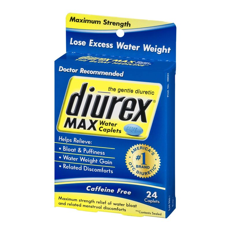 Diurex Max Water Caplets - 24 CT - Online Marketplace - EveryMarket