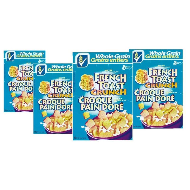 French Toast Crunch Cereal, 4 Boxes, 380grams/box - Online Marketplace ...