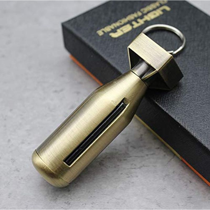 Matchstick Fire Starter - Flint Match Lighter Key Rings, Best Gift ...