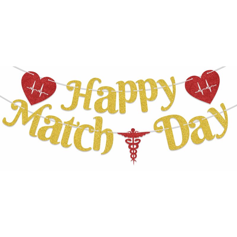 Happy Match Day Banner Match Day Residency Decorations Happy Doctors ...