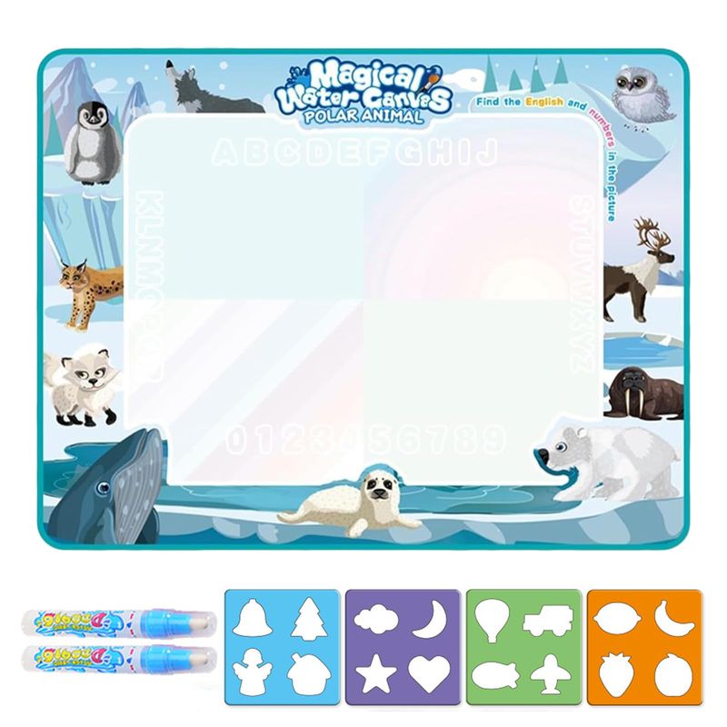 Water Mat Drawing, Doodle Mat, Water Doodle Mat for Kids, Mess-Free ...