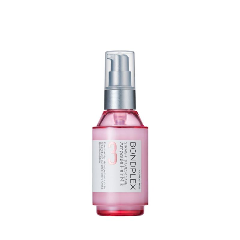 Bondplex Hair Straight & Color Care, Ampoule Hair Milk, 3.4 fl oz (100 ...
