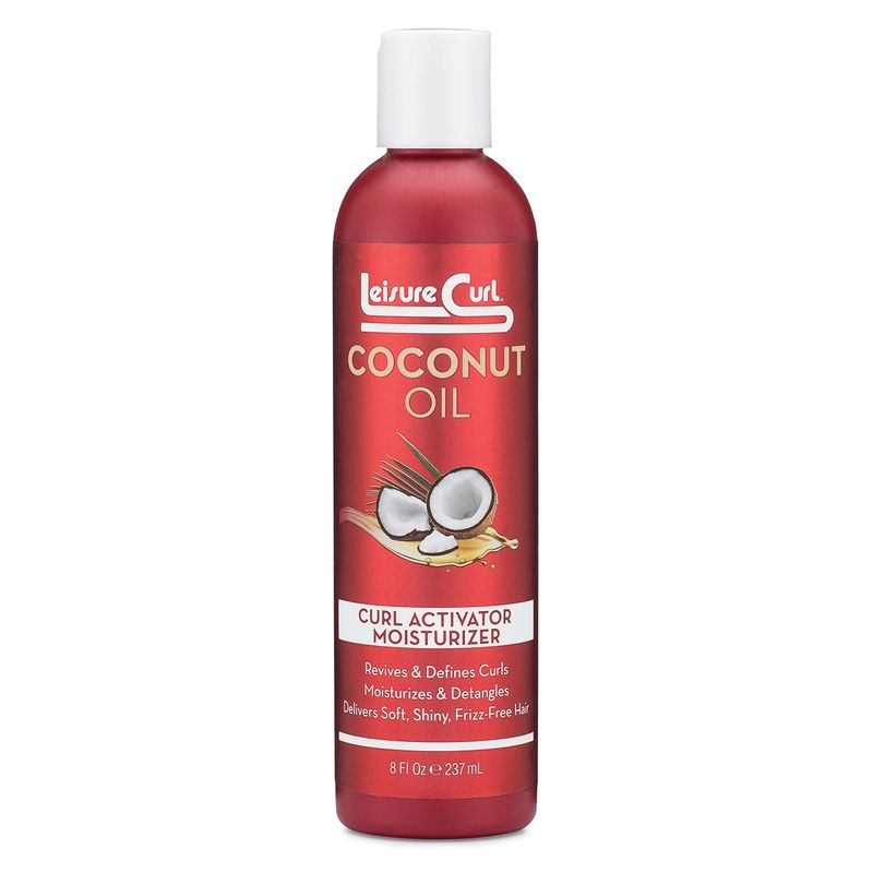 Leisure Curl Coconut Oil Curl Activator Moisturizer, 8 oz | Revives ...