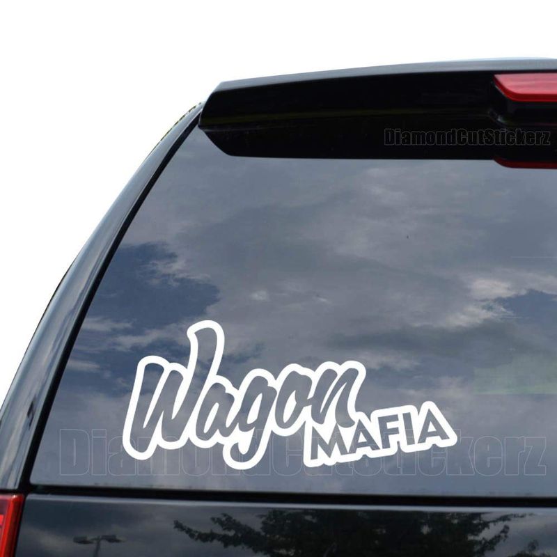 DiamondCutStickerz Wagon Mafia Japanese JDM Decal Sticker Car Truck ...