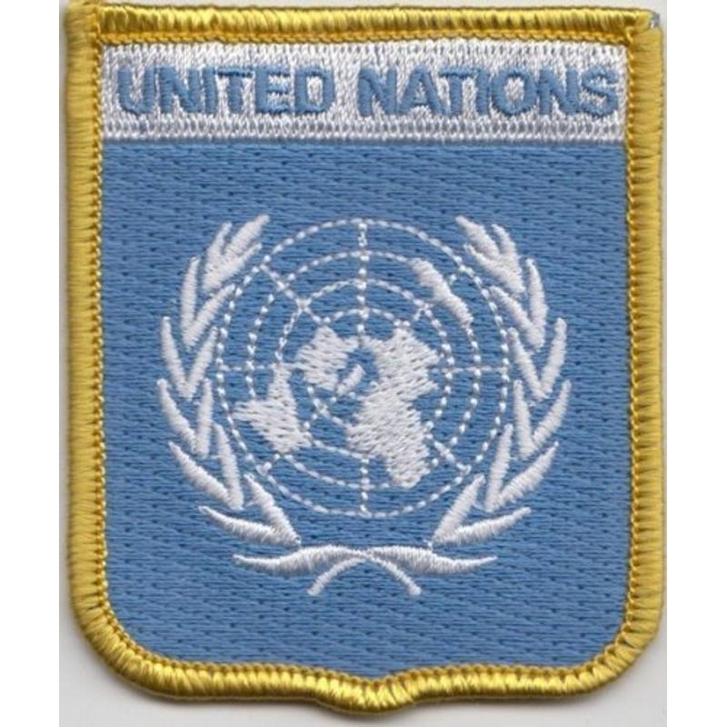 United Nations UN Flag Embroidered Patch Badge - Online Marketplace ...