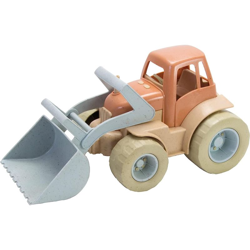 Dantoy BIO Kids’ Big Tractor, Green Sugarcane Bioplastic Toy, Indoor ...