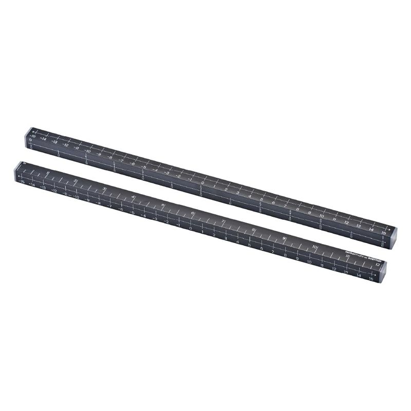 MeasureMate Learning Ruler, Four-Sided Math Tool for Students, Teaching ...