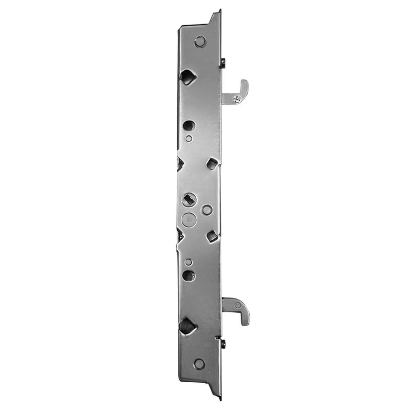 2-Point Double Hook Sliding Door Lock, Center Drive, No Faceplate 9-7/8 ...