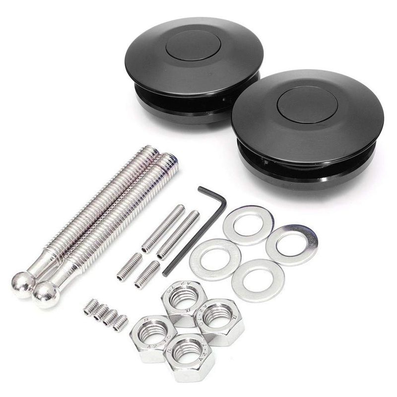 RVCAZON STETION Quick Latch Hood Pins Universal 2 Pack 2.44" Diameter ...