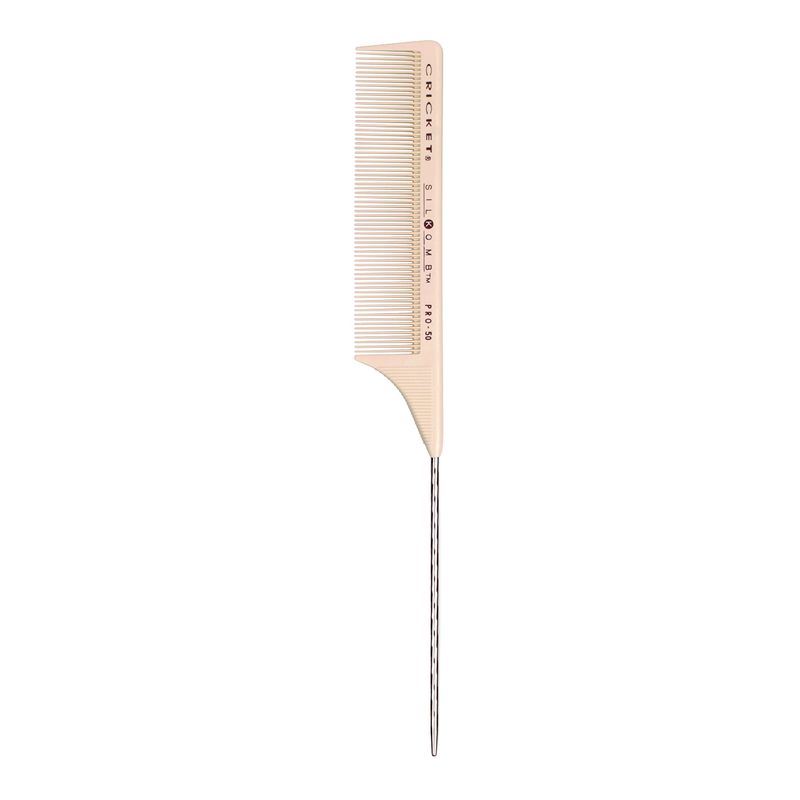 Cricket Silkomb Pro-50 Fine Tooth Rattail Comb Professional Hair ...