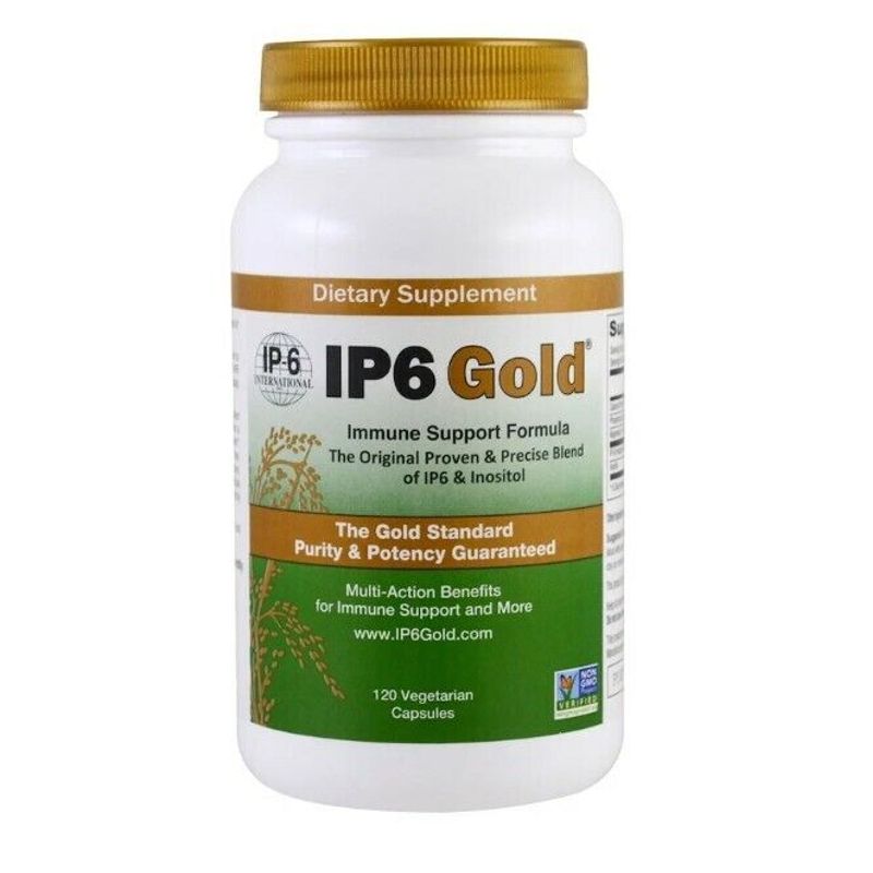 IP-6 International, IP6 Gold, Immune Support Formula, 120 Vegetarian ...