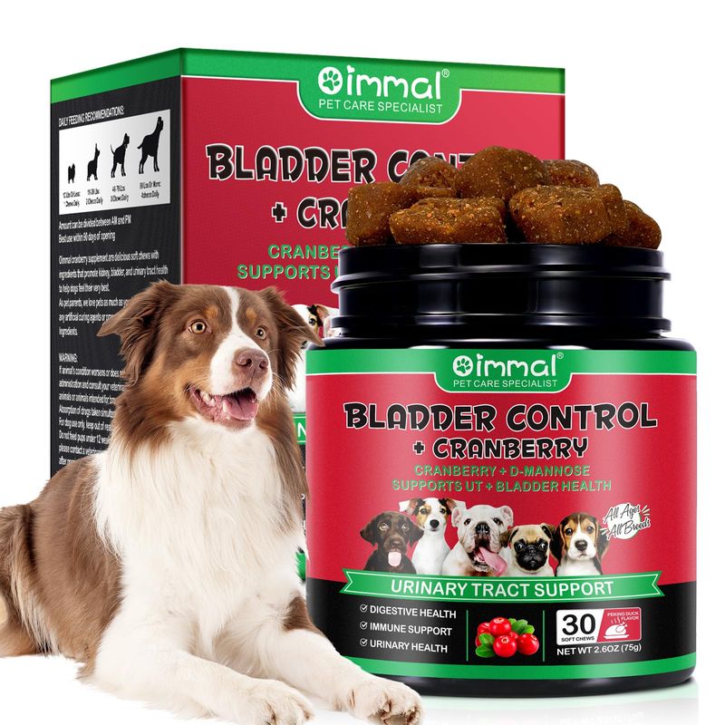 Bladder & Kidney Support for Dogs, Urinary Tract treatment and Bladder ...