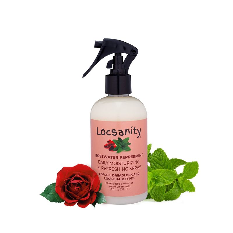 Locsanity Daily Moisturizing Refreshing Spray for Locs, Dreadlocks ...