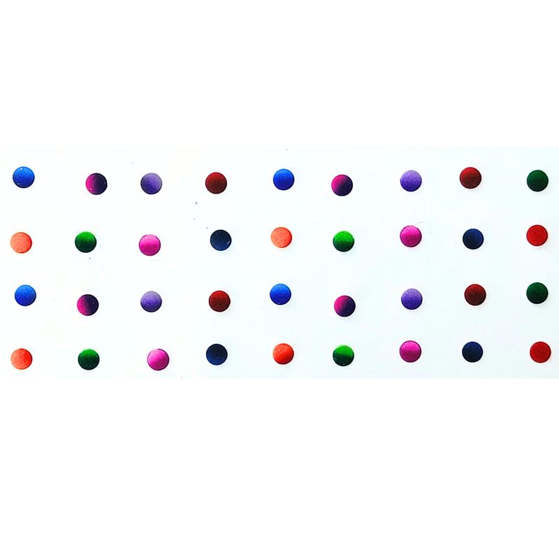 Generic Bindi Indian Small Round Circle Premium Bindi Assorted Rainbow ...