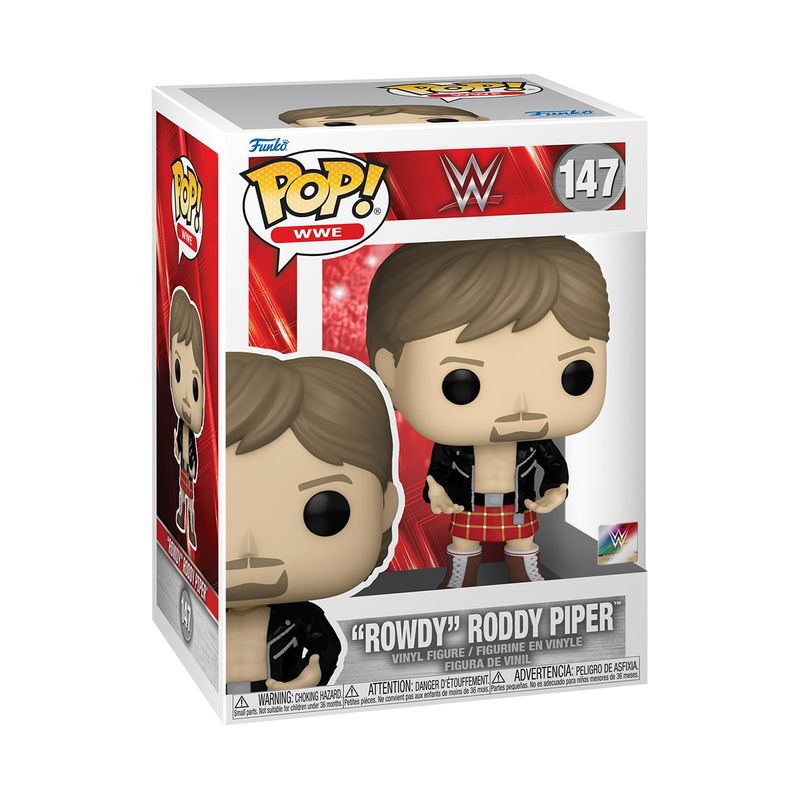 Funko Pop! WWE: Rowdy Roddy Rowdy Piper Piper - Collectable Vinyl ...