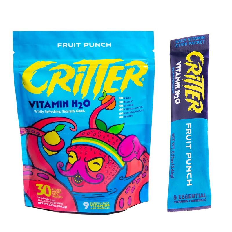 Critter Vitamin H2O – Kids’ Hydration & Multivitamin Drink Mix ...