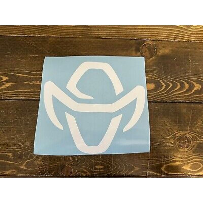 Cowboy Sticker Decal Truck Texas Number Ranch Hand 5.5” White - Online ...