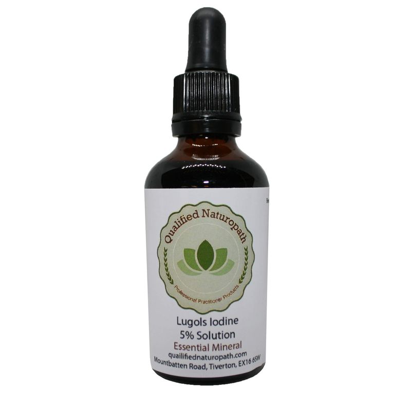 Lugols Iodine Solution 5% - 60ml - with Glass Pipette - Online ...