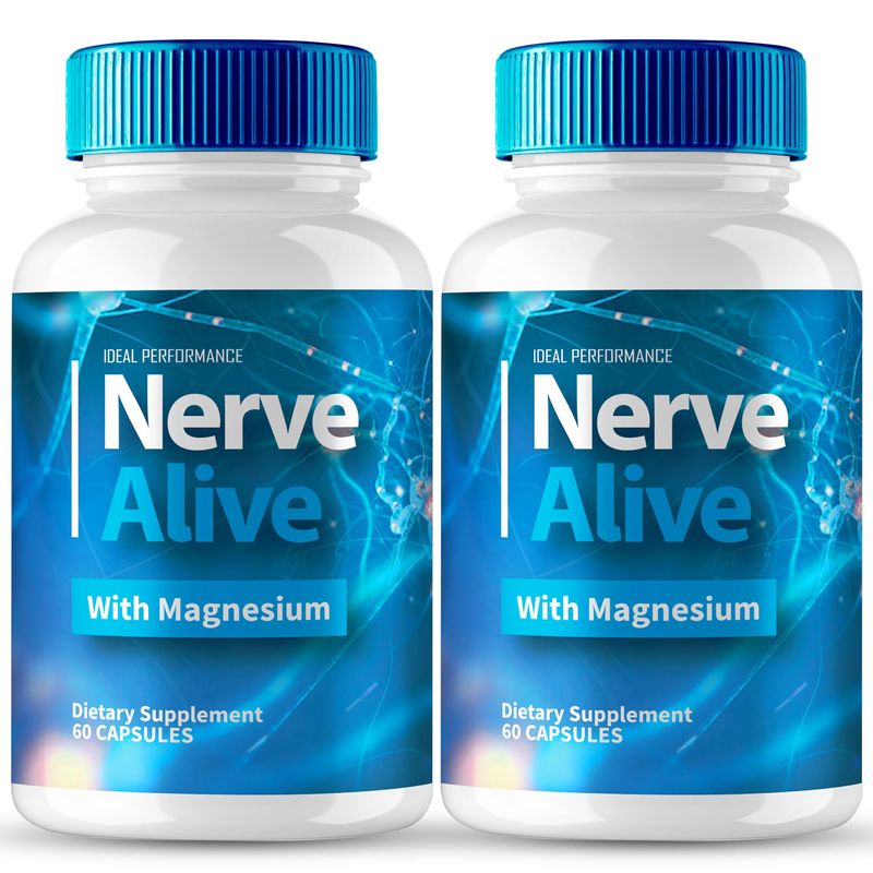Nerve Alive for Nerve Capsules, Nerve Alive for Neuropathy Supplement ...