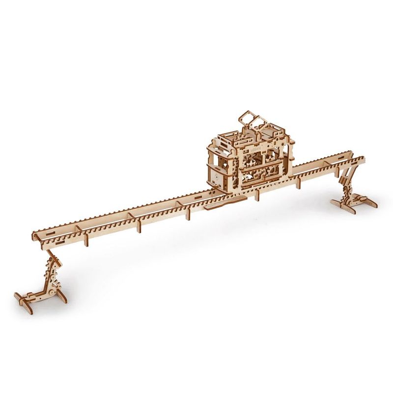 Tram Mechanical Construction Kit by Ugears – Self-Propelled Modular ...