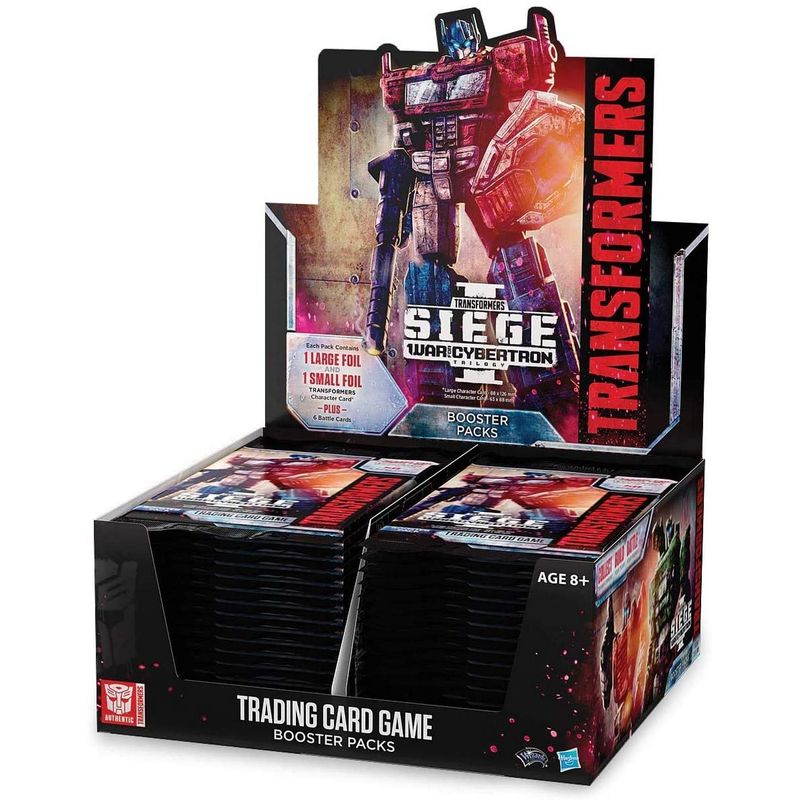 Transformers TCG: War for Cybertron - Siege Booster Display - Online ...