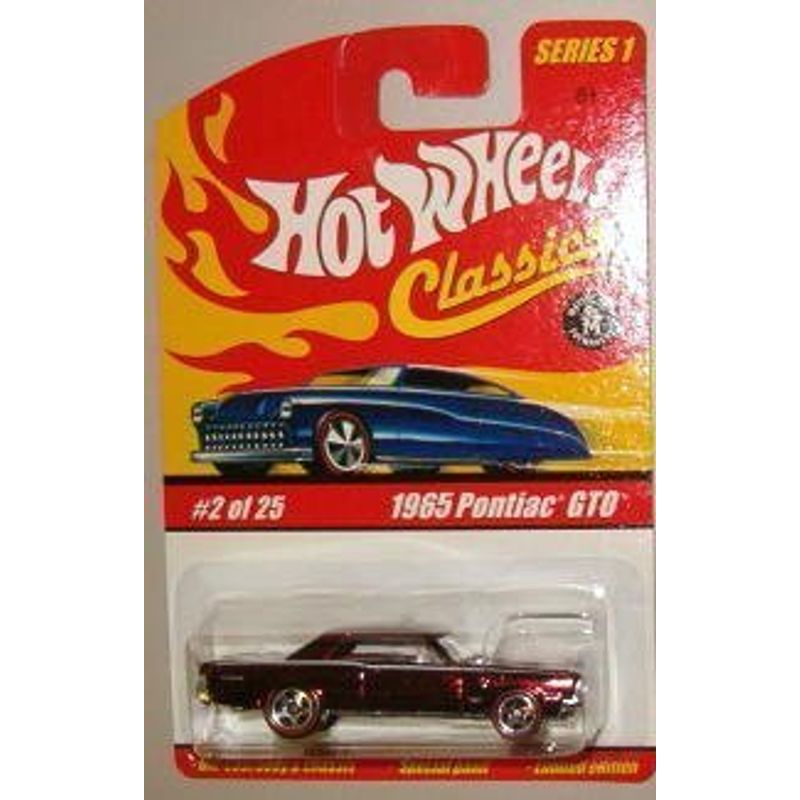 Hot Wheels Classic Series 1: 1965 Pontiac GTO #2 of 25 1:64 Scale ...