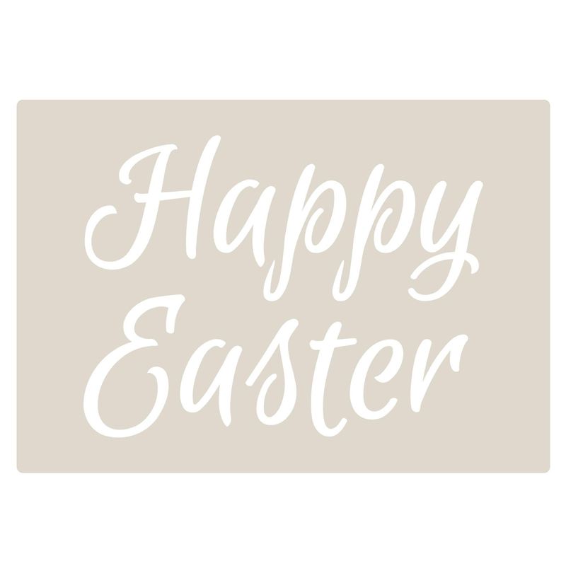 Happy Easter Cake Craft Decorating Stencil - Online Marketplace - EveryMarket