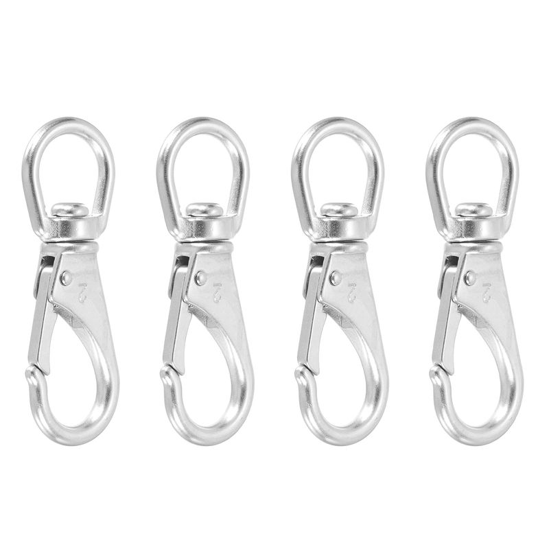sourcing map Swivel Eye Bolt Snap Hooks M6, Heavy Duty Universal Ended ...