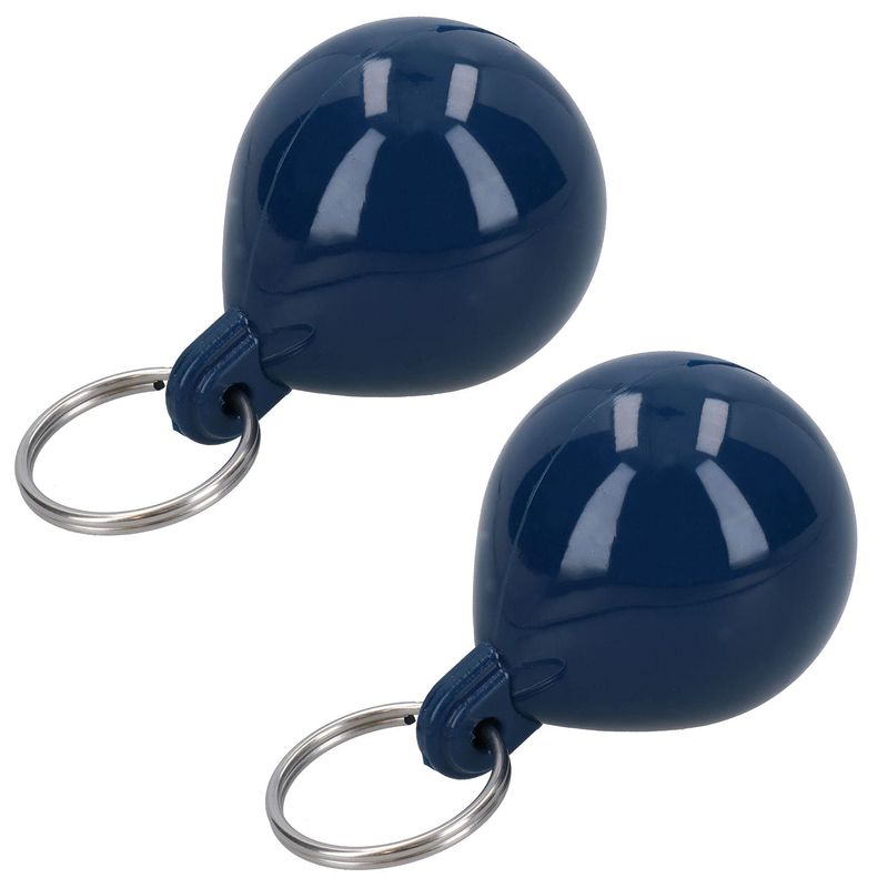 AB Tools 2 Pack 4.5cm Floating Buoy Keyring Key Float Boat Fishing ...