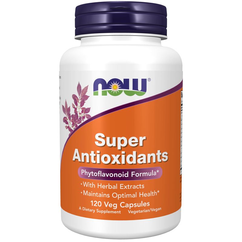 NOW Supplements, Super Antioxidants with Herbal Extracts and a Broad ...