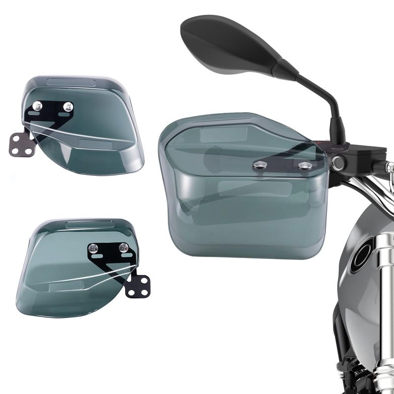 Chaseyuan Knuckle Guard for Motorcycles, Universal Knuckle Visor, Hand ...