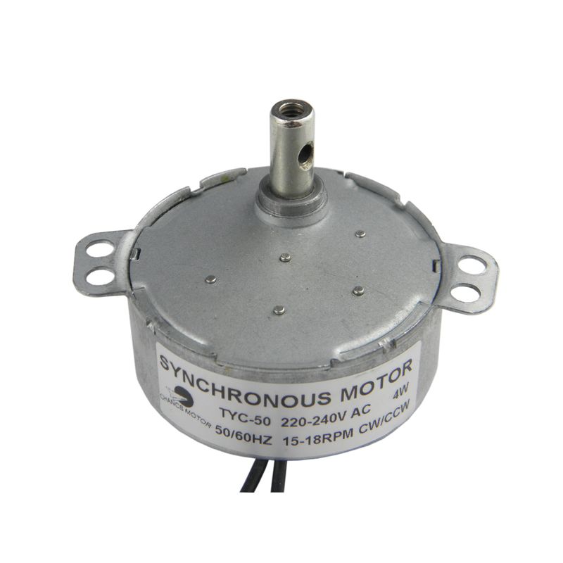 CHANCS Slow Speed Electric Motor TYC-50 220V 15-18RPM CW/CCW Micro ...