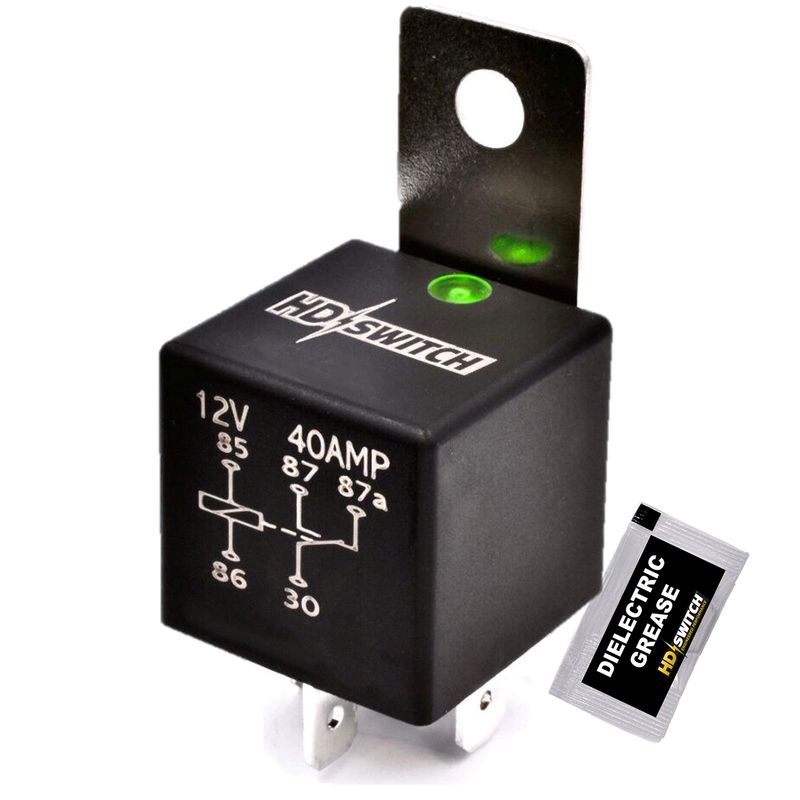 HD Switch Waterproof Relay w/LED Upgrade Replaces John Deere AR74411 ...