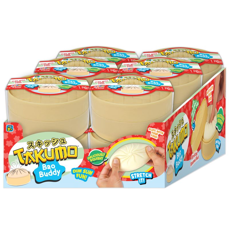 JA-RU Takumo Dumpling Squishy Stress Ball (2 Units) Dough Ball Fidget ...