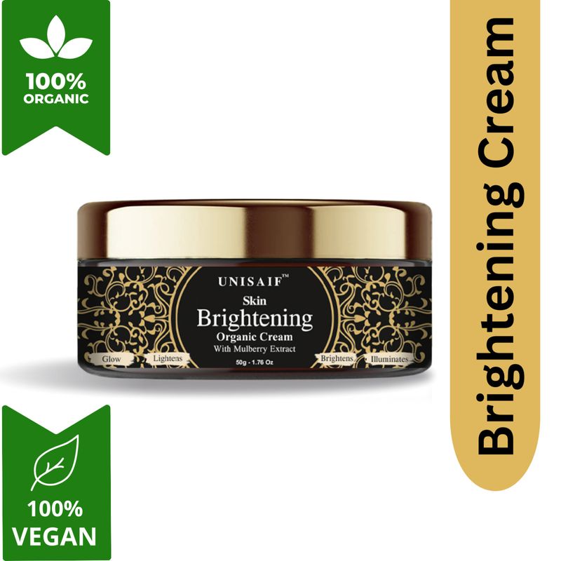 Unisaif Organic Skin Brightening Moisturizing Cream, Vitamin E - Online ...