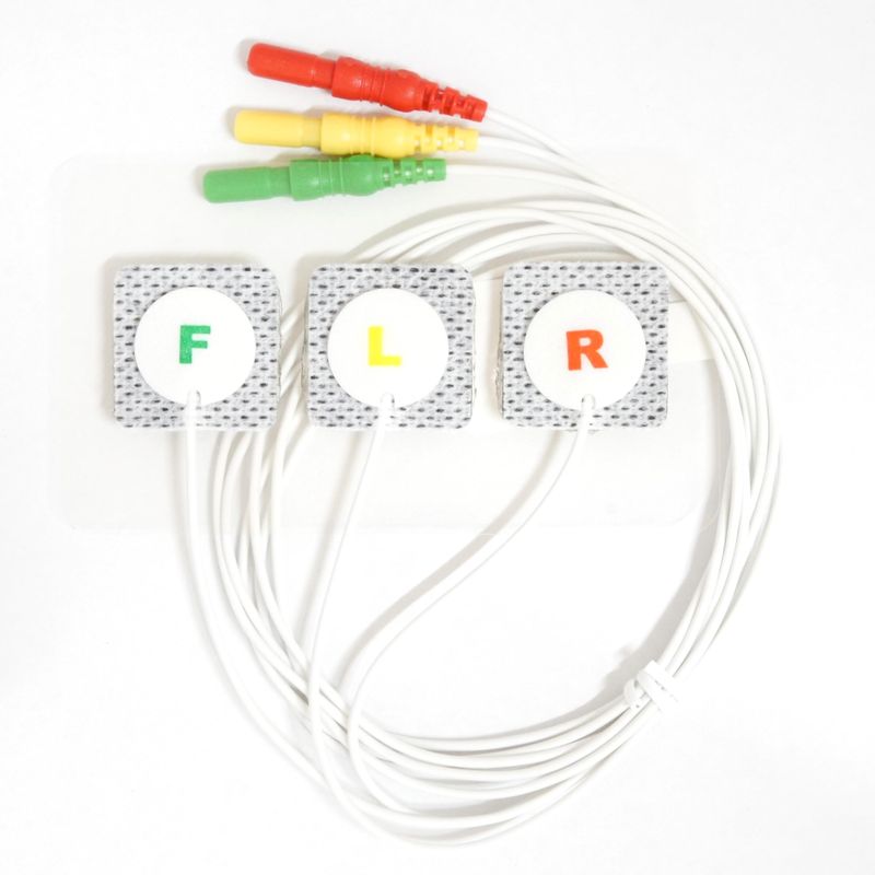 BS Disposable ECG Lead Electrodes for Connecting DIN Adapters, 3 ...