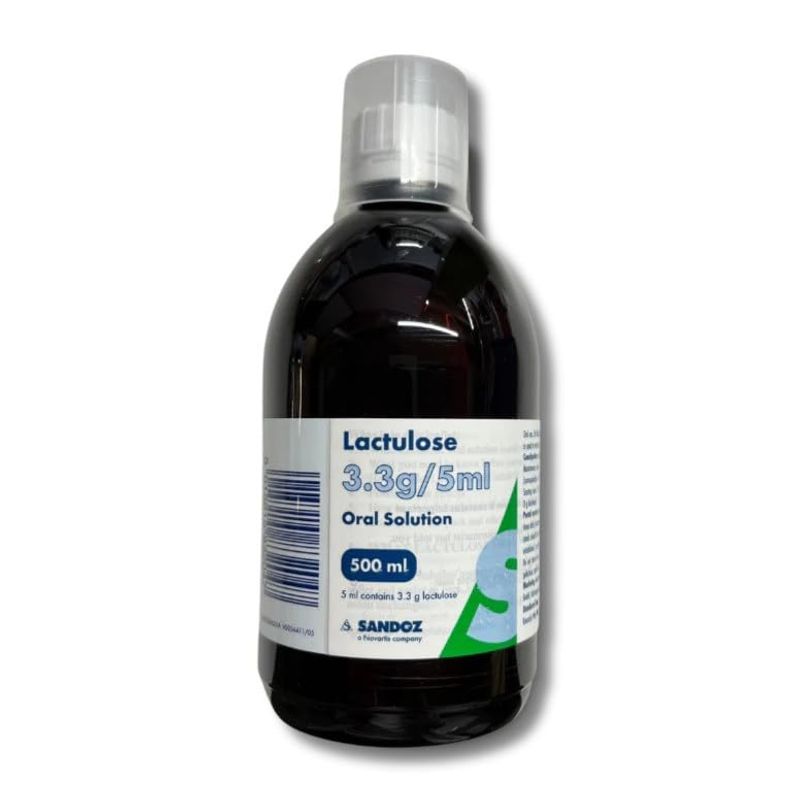 Lactulose Oral Solution 500ml – Gentle Constipation Relief for Adults ...